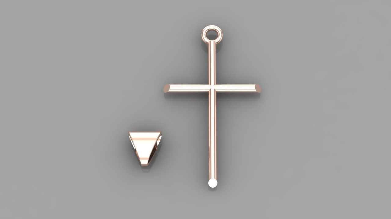 Christian Cross free 3D model 3D printable | CGTrader
