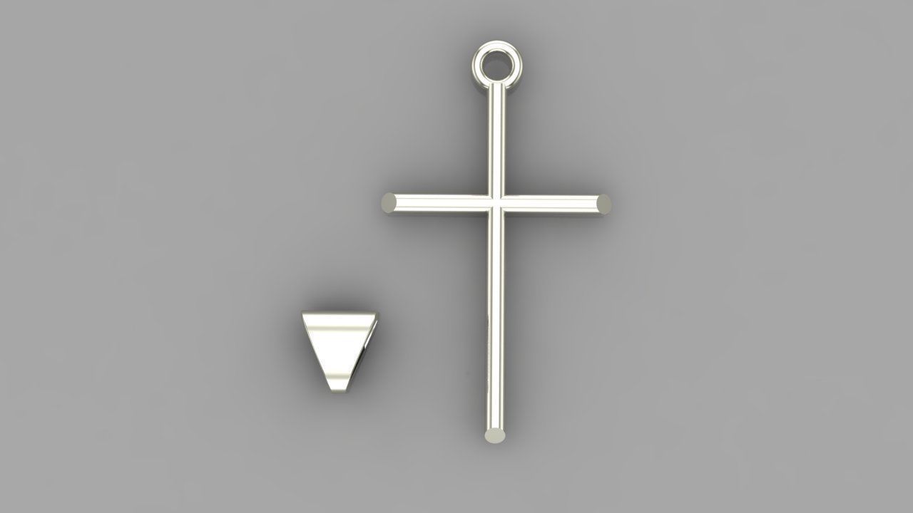 Christian Cross free 3D model 3D printable | CGTrader