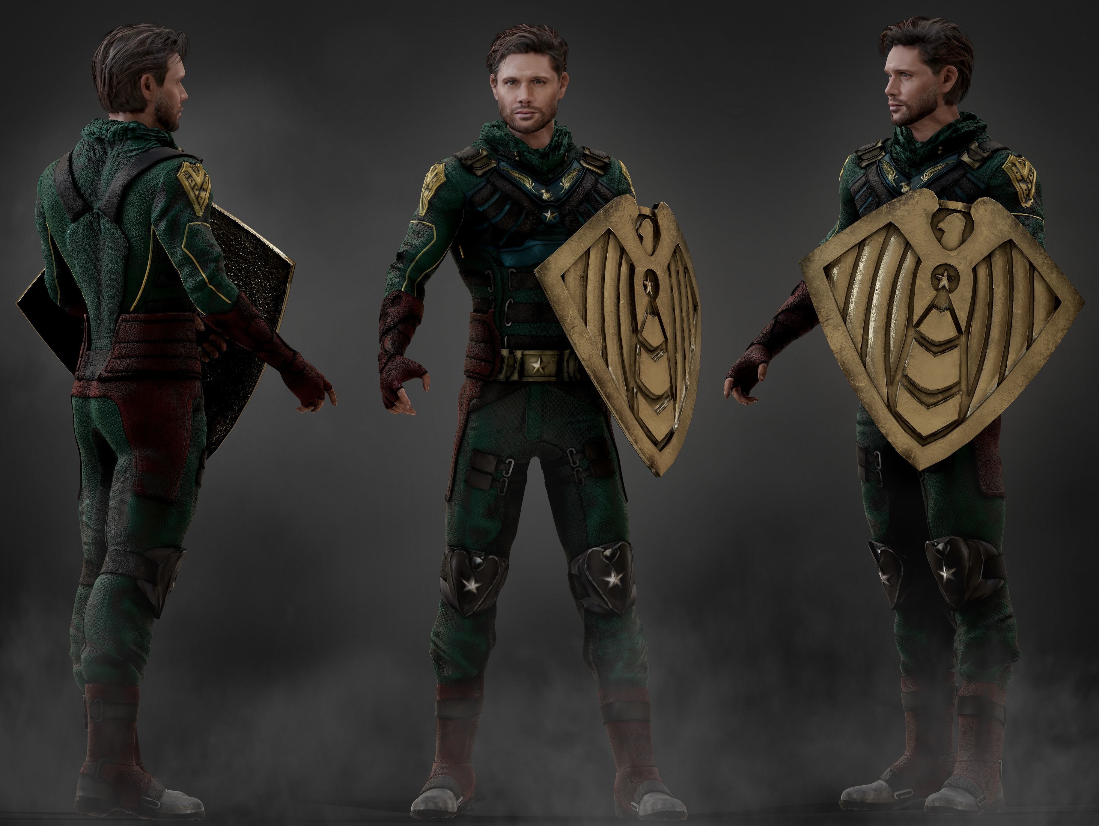 3D model Soldier Boy VR / AR / low-poly rigged | CGTrader