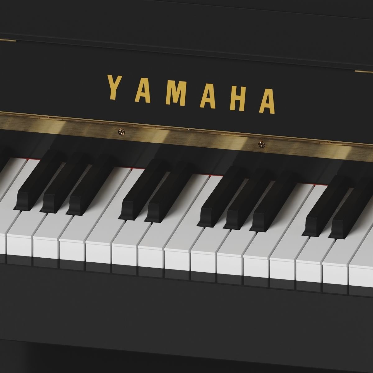 Yamaha b2 PE piano with bench 3D model | CGTrader