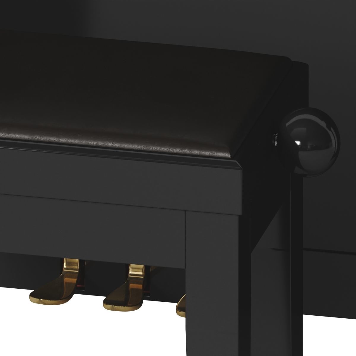 Yamaha b2 PE piano with bench 3D model | CGTrader