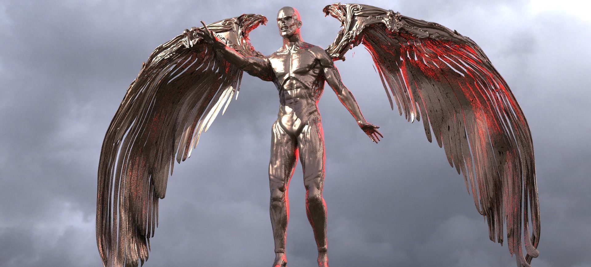 Fallen Angel Dark Lord 1 3D model | CGTrader