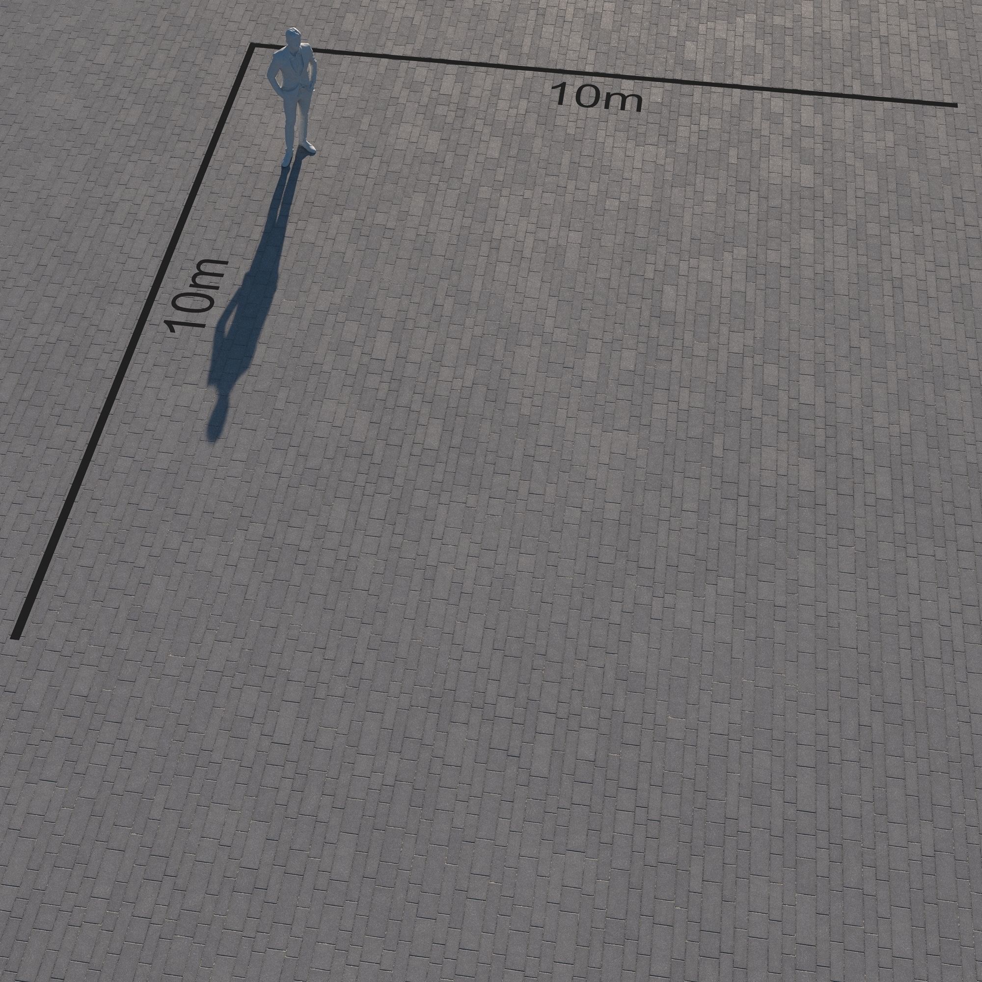 Texture 8k Large Area Linear concrete paving 01 - 3 variations VR / AR ...