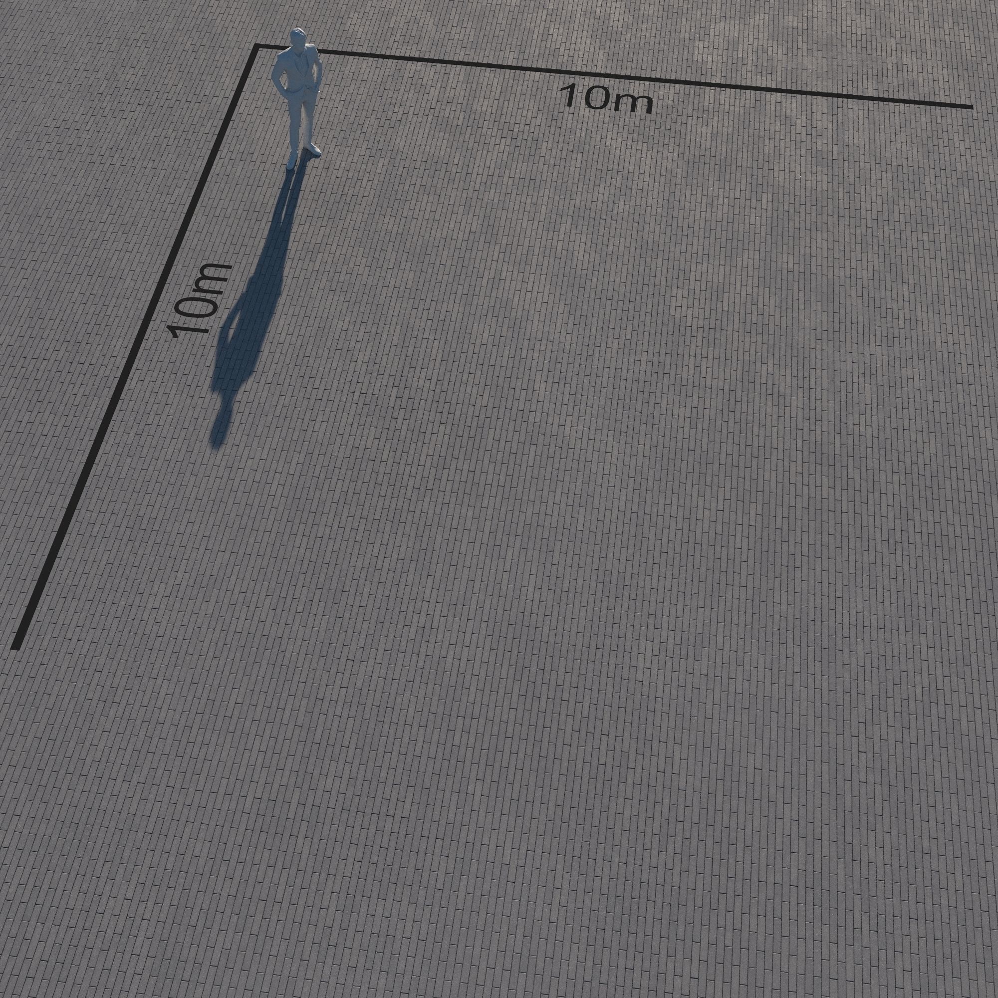 Texture 8k Large Area Linear concrete paving 02 - 3 Variations VR / AR ...