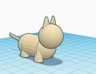 Small Cat 3D model 3D printable | CGTrader