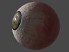 3D model Low poly eye - Ojo de pocos poligonos VR / AR / low-poly ...