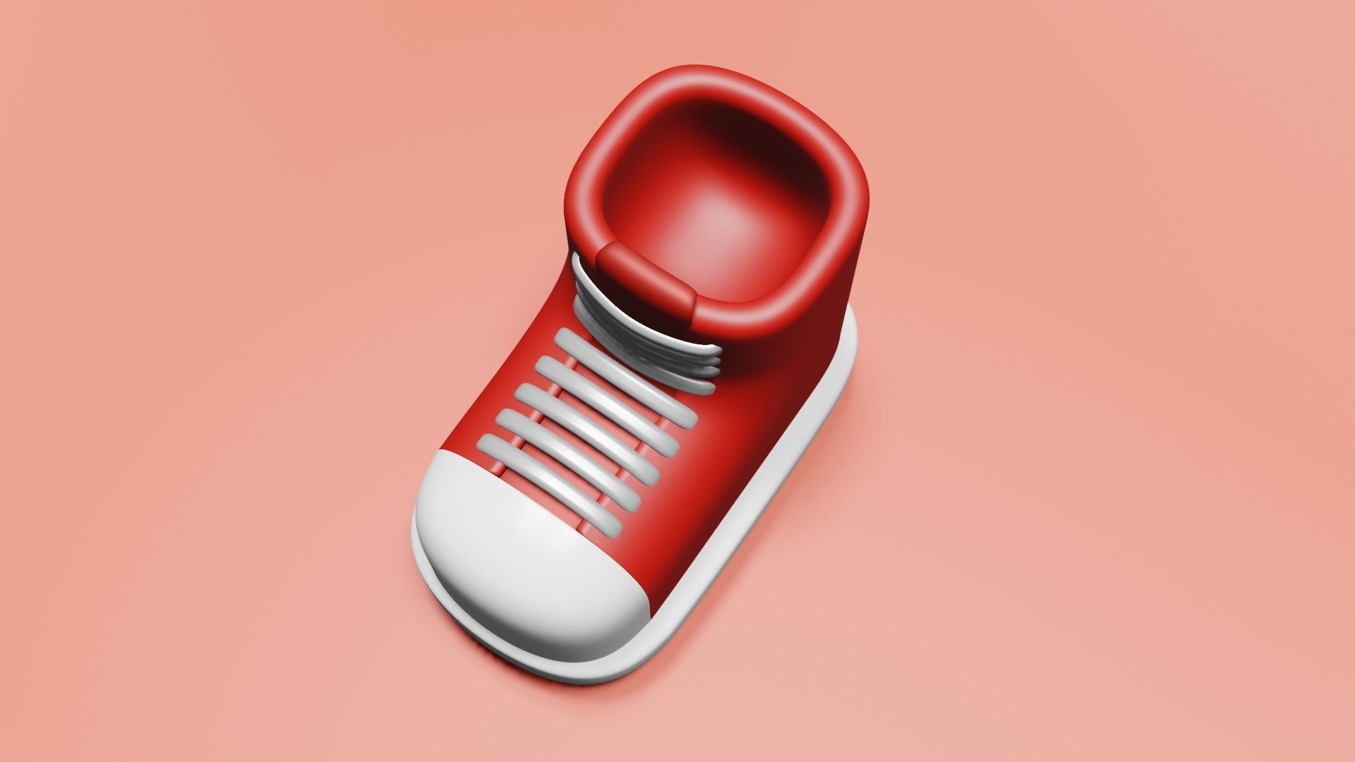 3D cartoon shoe model 3D model | CGTrader