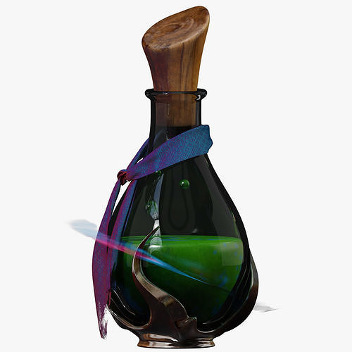 3D model Health potion VR / AR / low-poly | CGTrader