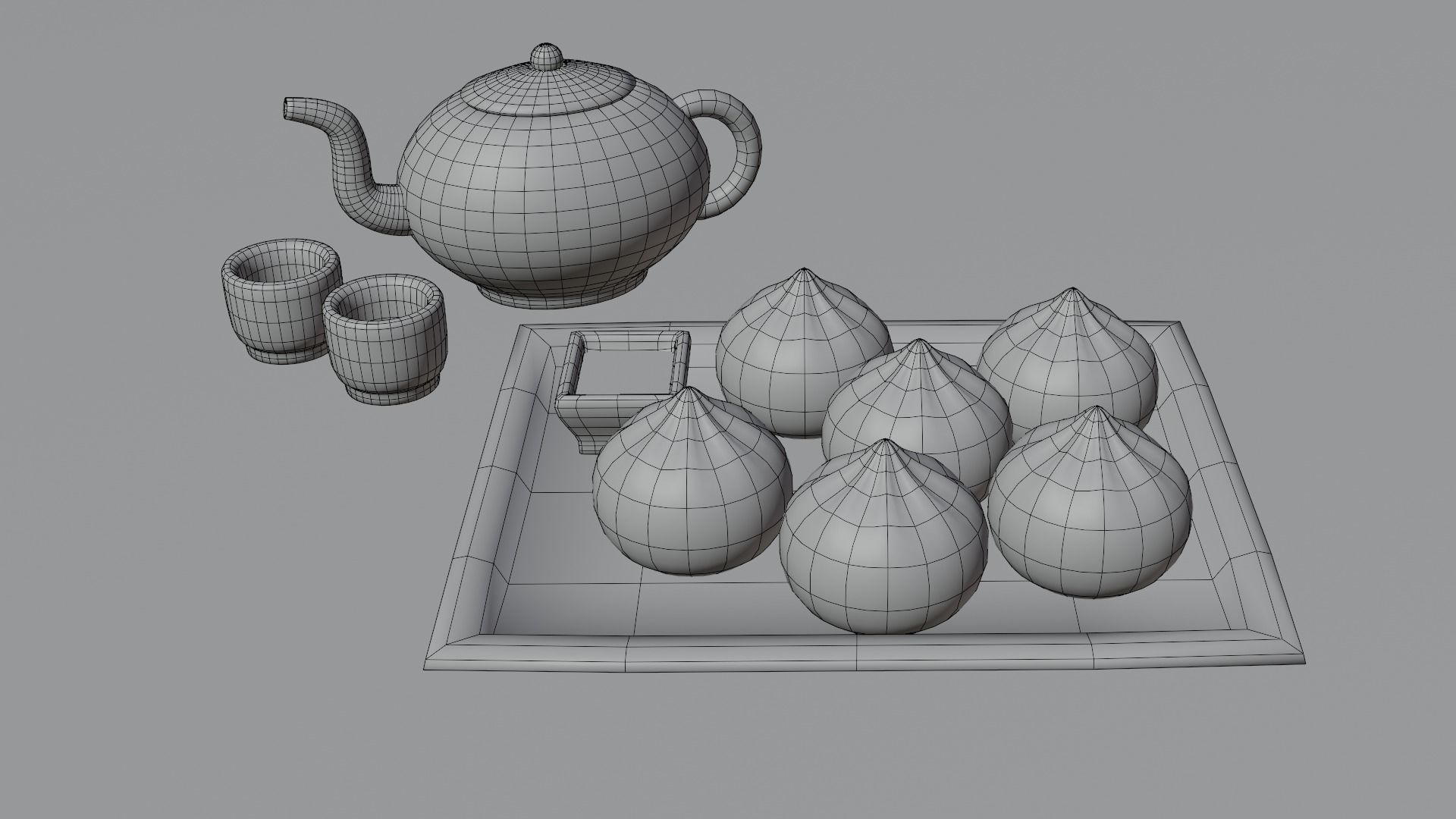 Dumpling free 3D model | CGTrader