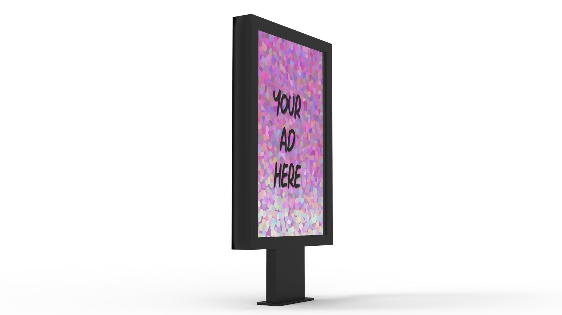 BILLBOARD lcd screen 3D model | CGTrader