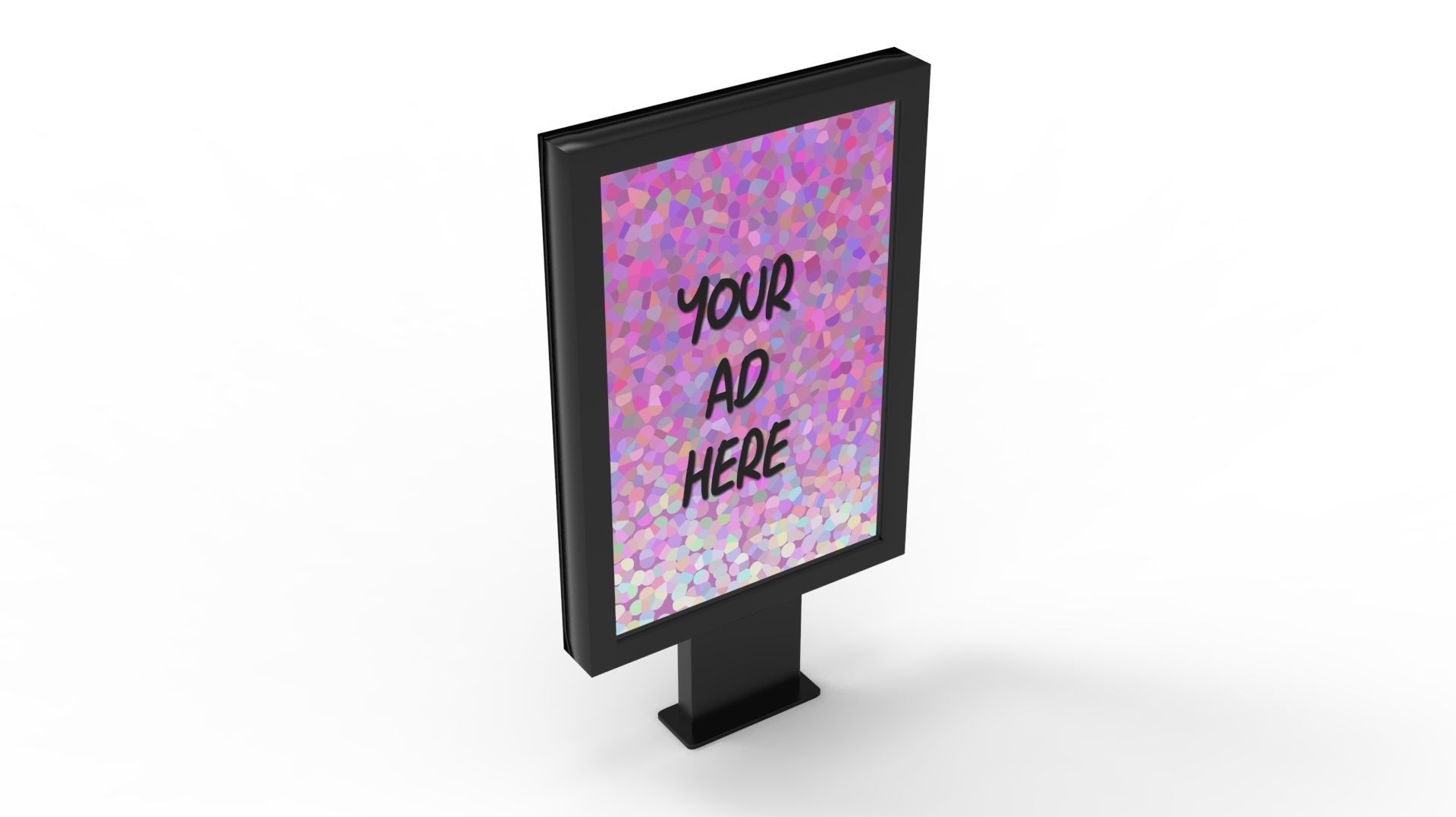 BILLBOARD lcd screen 3D model | CGTrader
