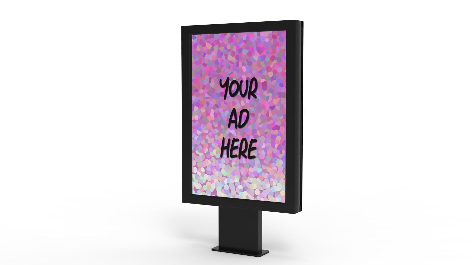 BILLBOARD lcd screen 3D model | CGTrader