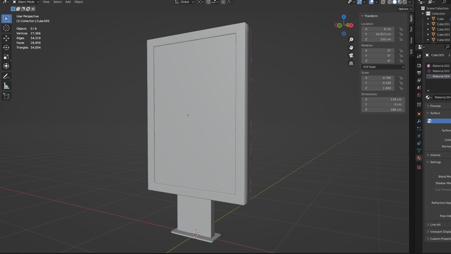 BILLBOARD lcd screen 3D model | CGTrader