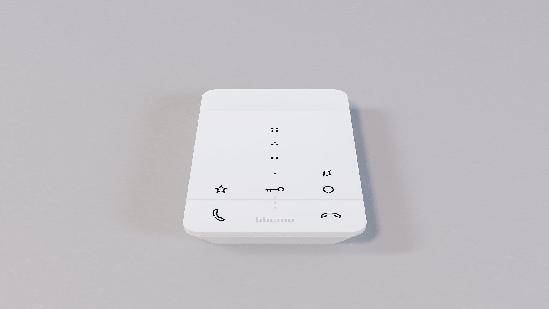 Bticino Classe 100 Video Intercom 3D model | CGTrader