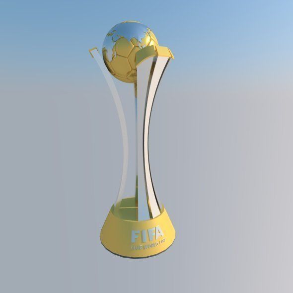 FIFA Club World Cup trophy 3D model | CGTrader