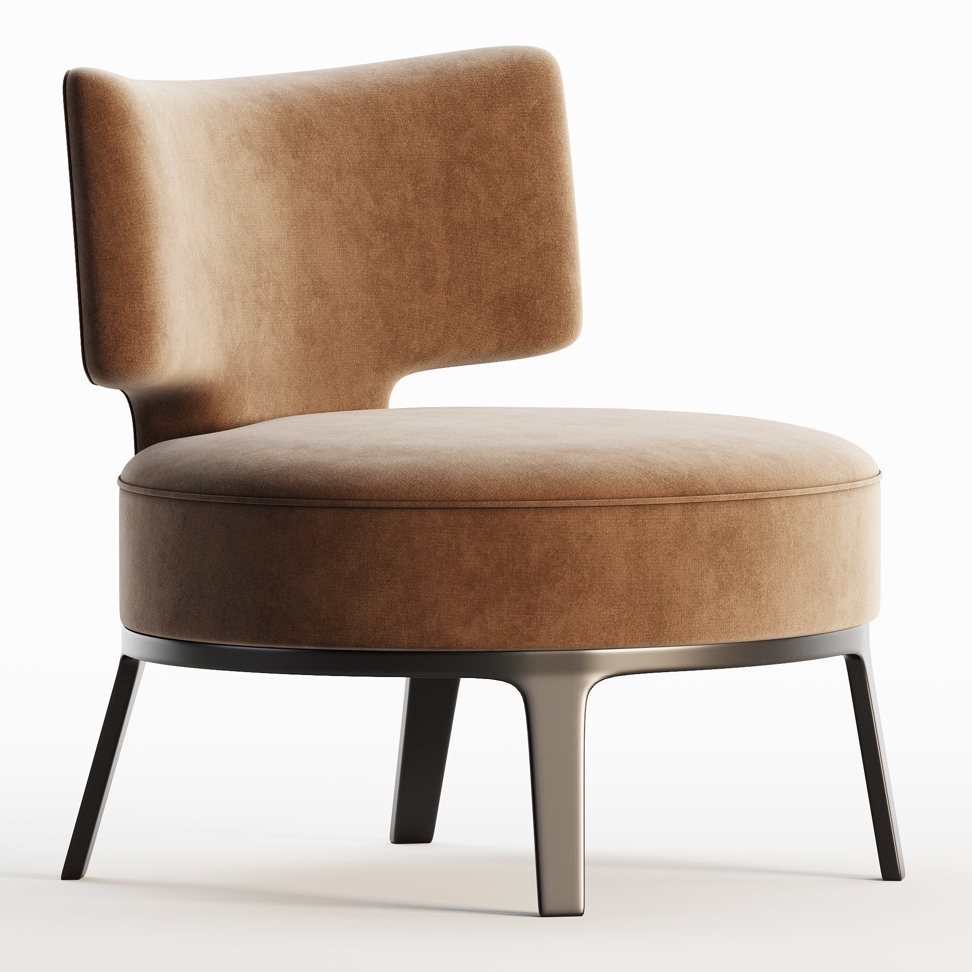 DROP Easy chair By Flexform 3D model | CGTrader