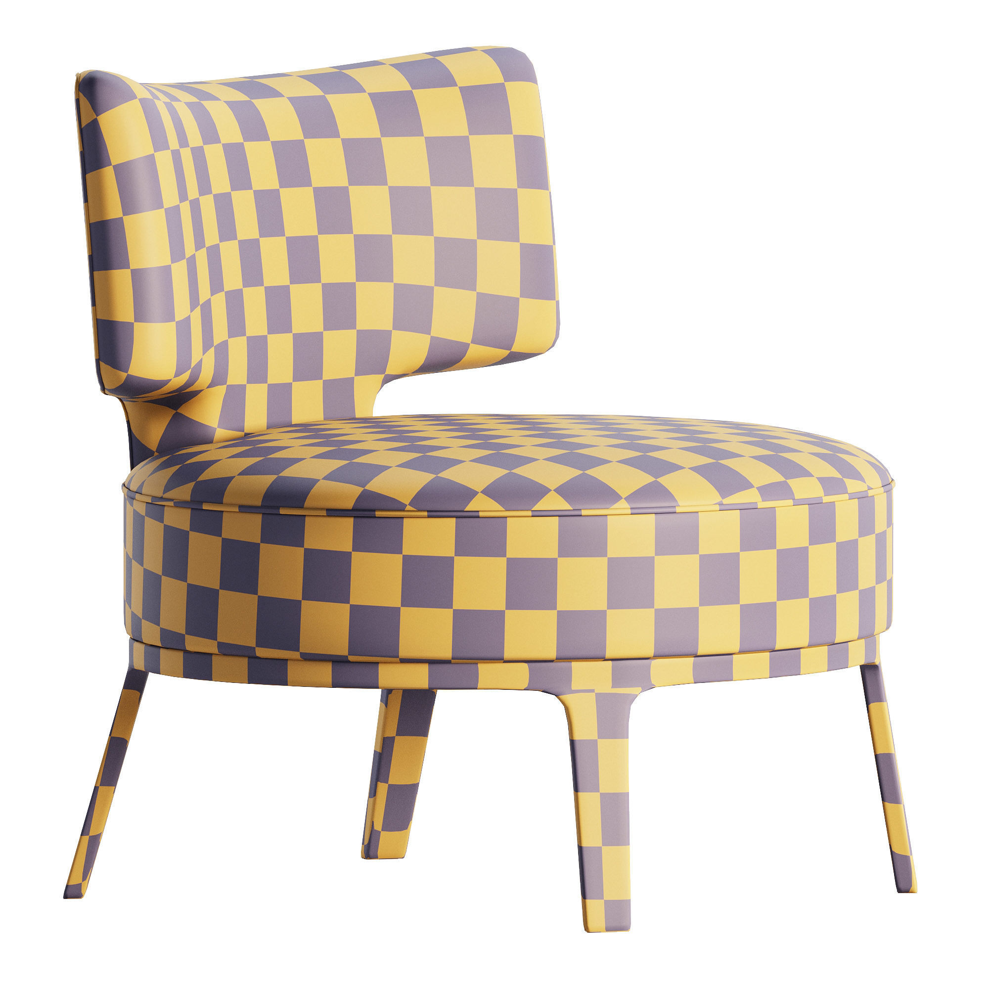 DROP Easy chair By Flexform 3D model | CGTrader