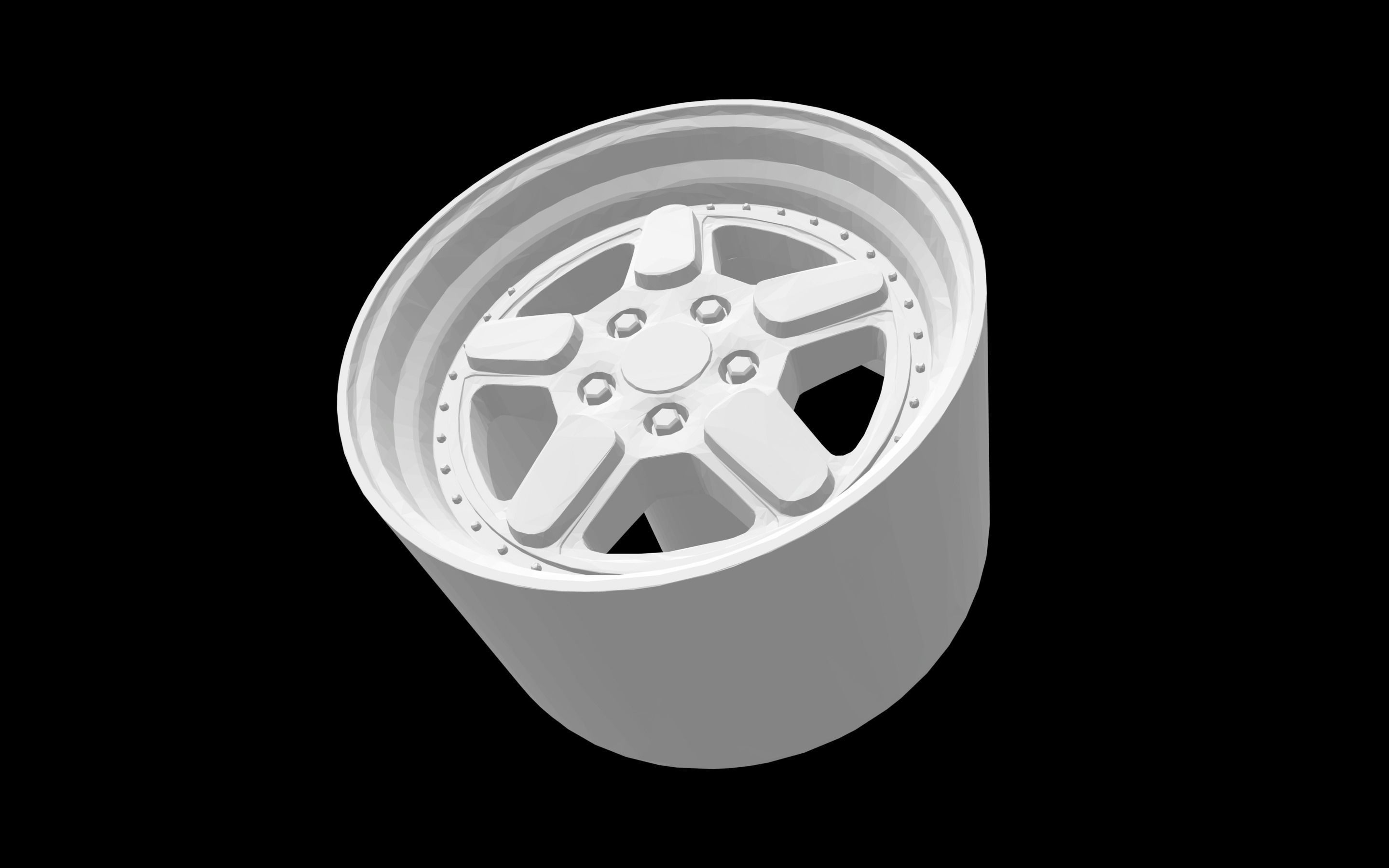 Ac schnitzer type 1 scalable and printable rims 3D model 3D printable ...