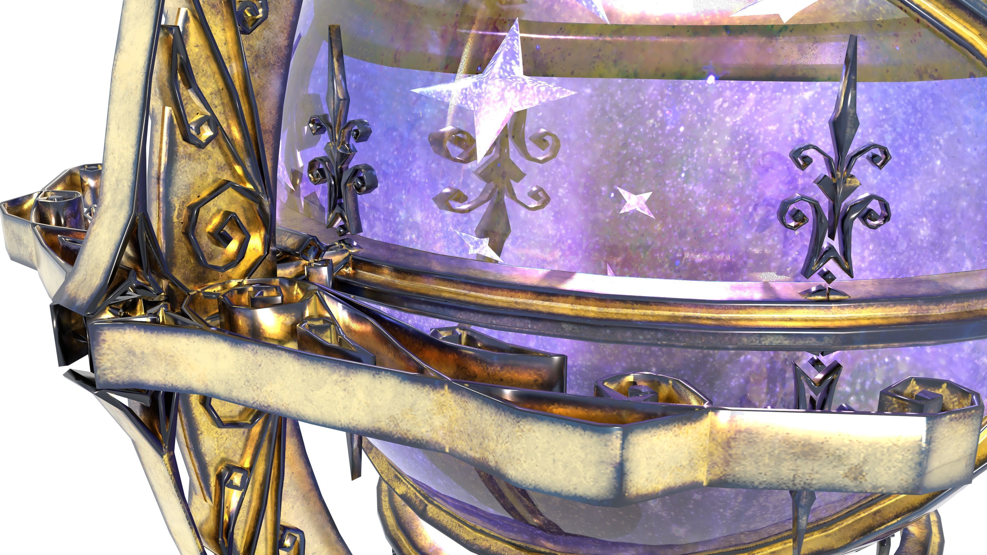 Magic crystal ball 3D model | CGTrader