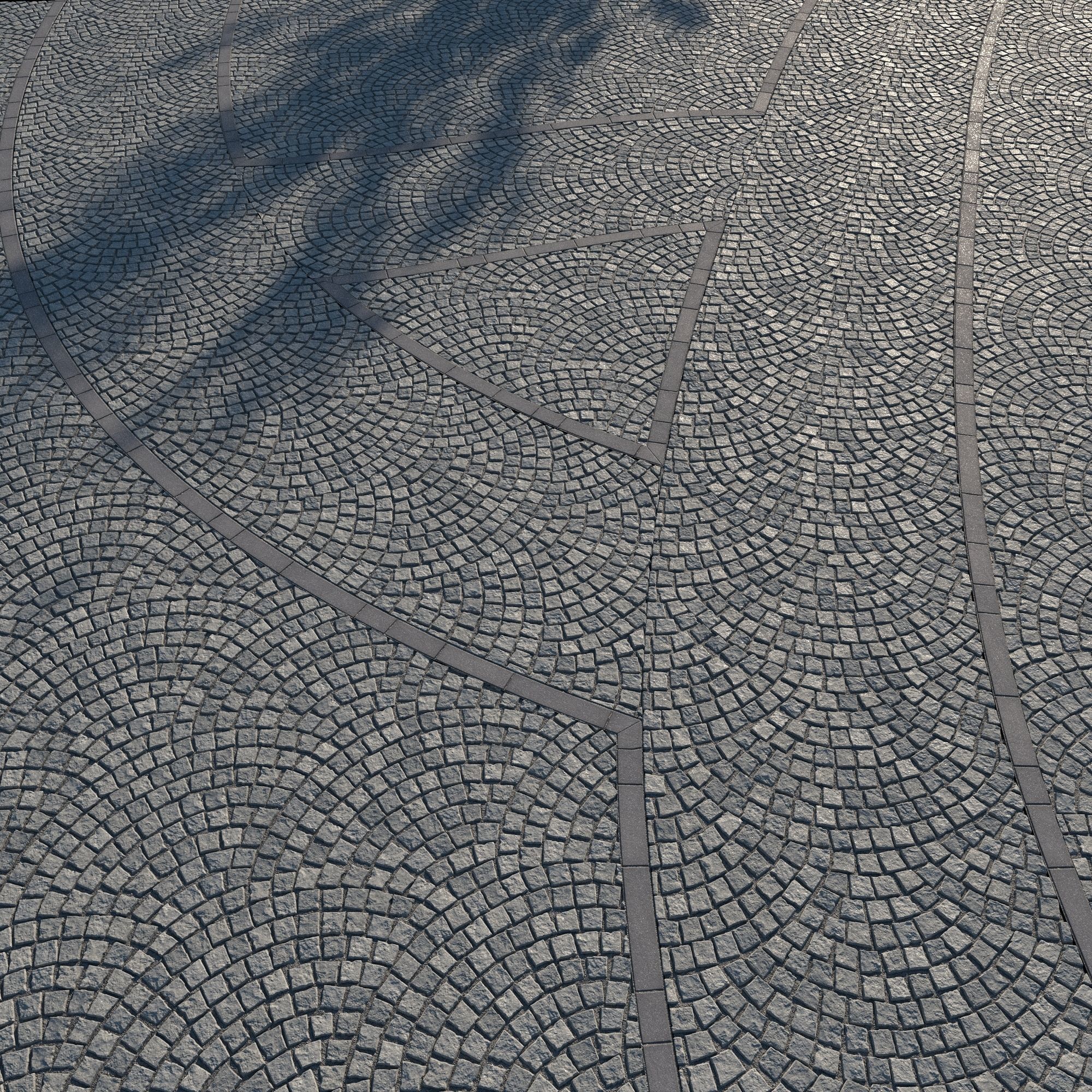 8K Large Area Cobblestone 02 - 3 Variatons Texture | CGTrader