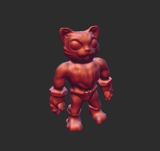 Strong Gato free 3D model | CGTrader
