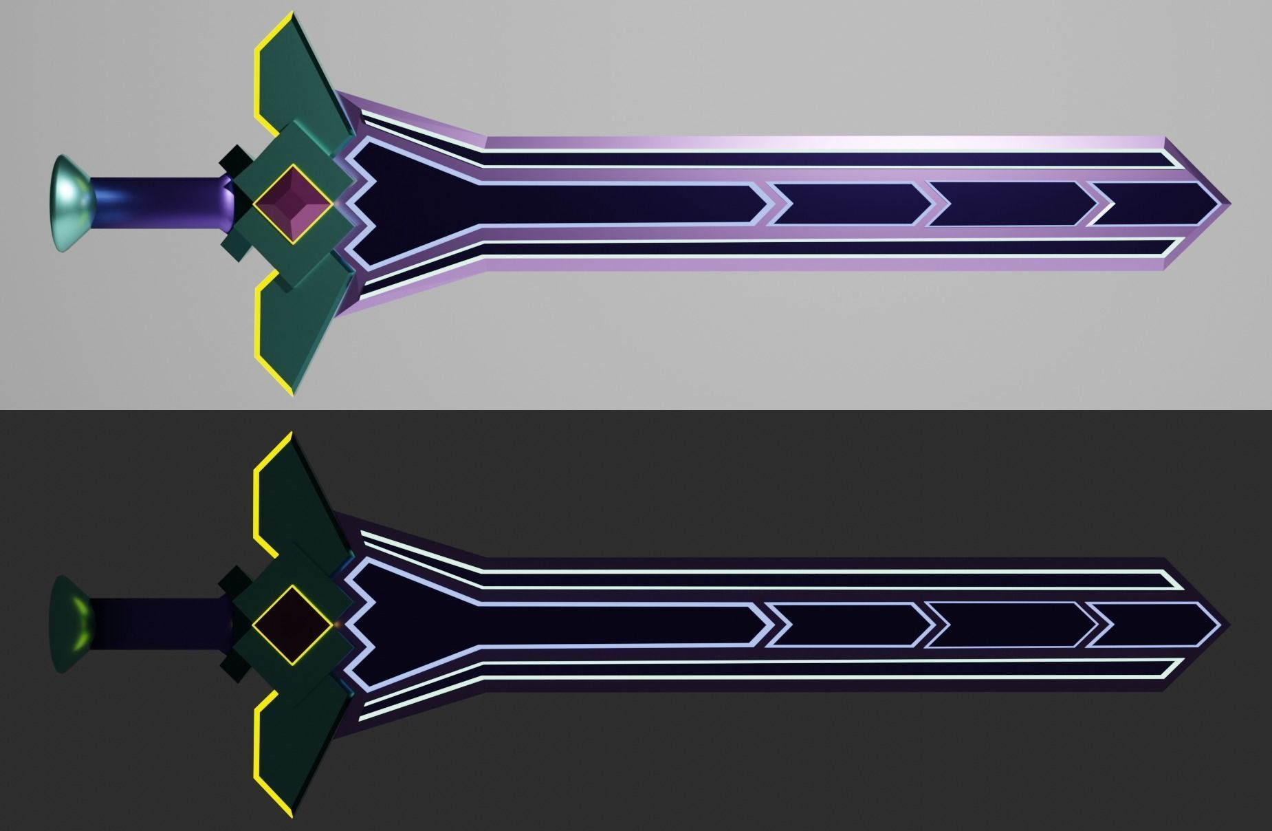 3D model Zenith sword VR / AR / low-poly | CGTrader