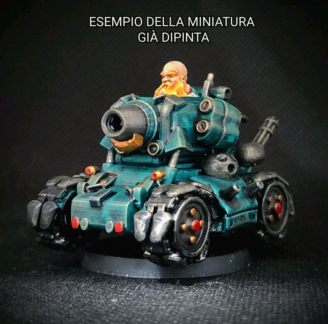 fantasy football blood metal bowl death slug dwarf roller 3D model ...