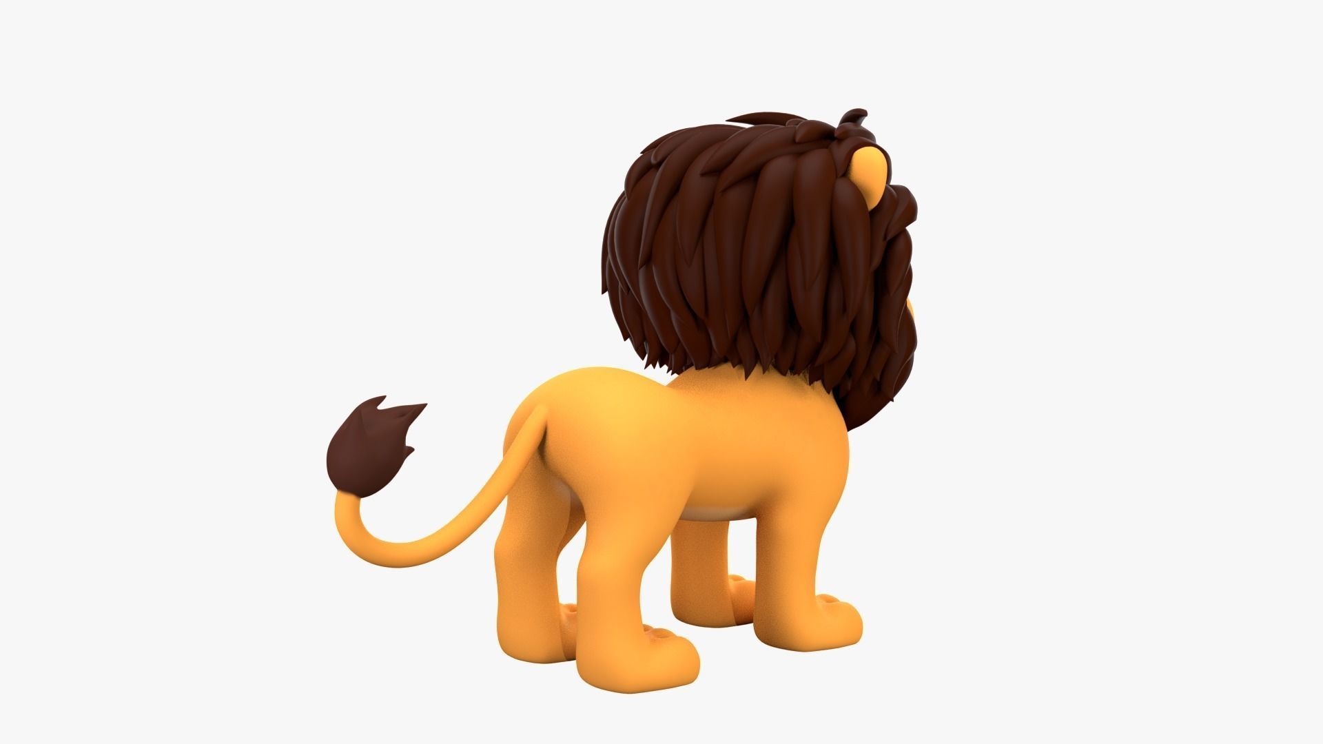 3D model Cartoon Lion VR / AR / low-poly | CGTrader