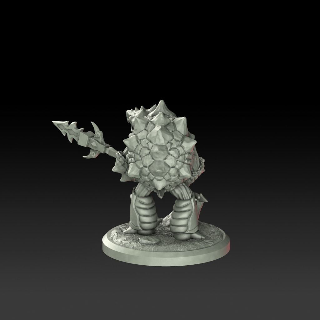 Monster Swamp Snapping Turtle 3D model 3D printable | CGTrader