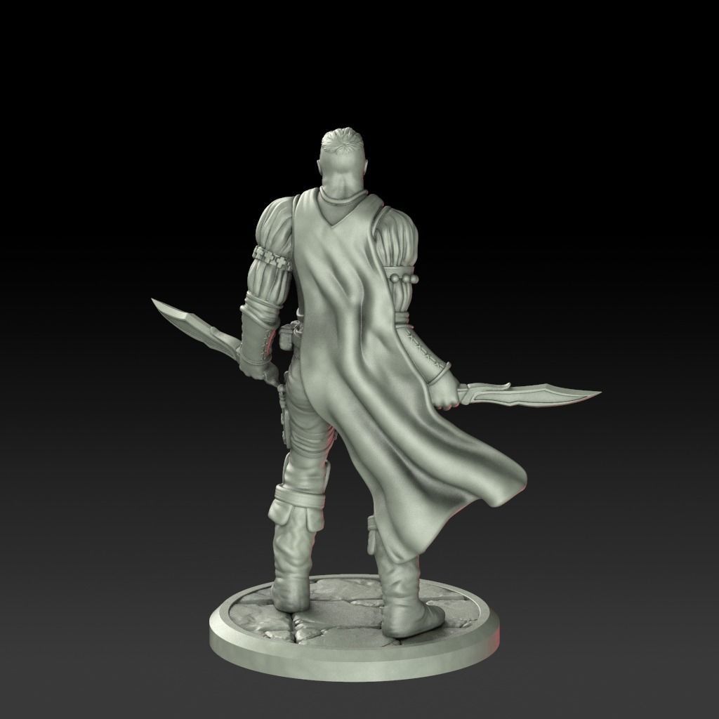 Hero Daggers Rogue 3D model 3D printable | CGTrader