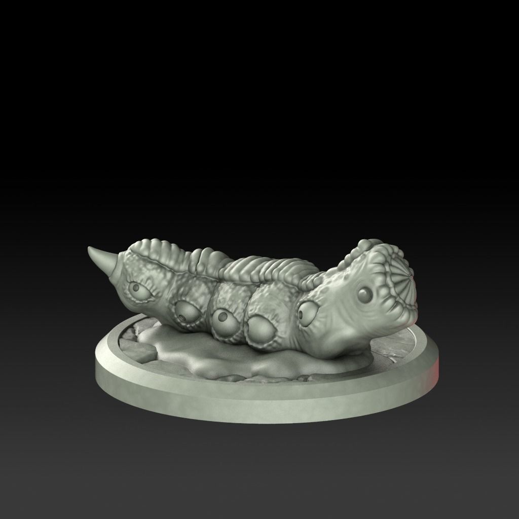 Monster Bugs Dungeon Larvae 3D model 3D printable | CGTrader