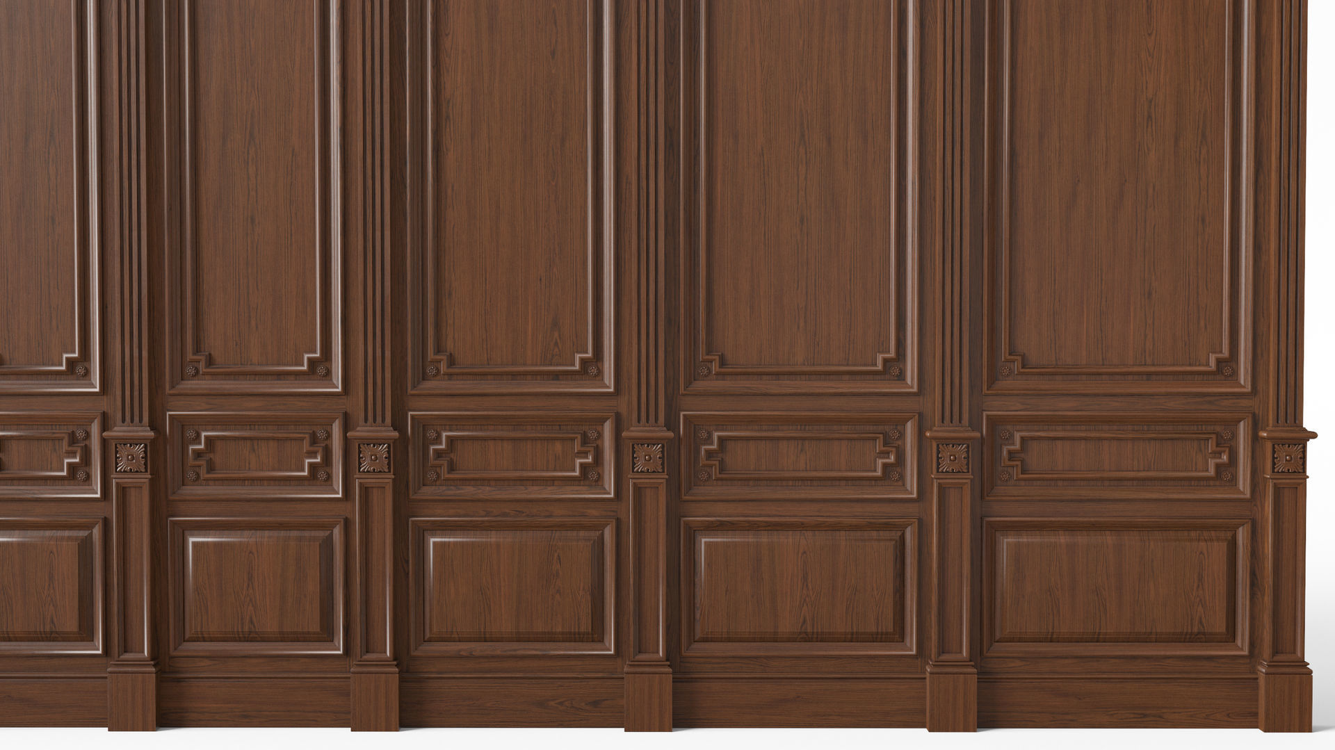 Wooden panel 03 01 3D model | CGTrader