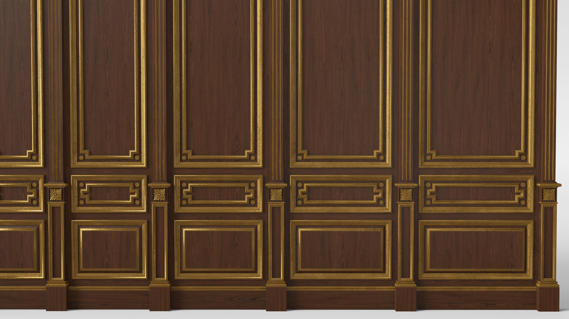 Wooden panel 03 01 3D model | CGTrader