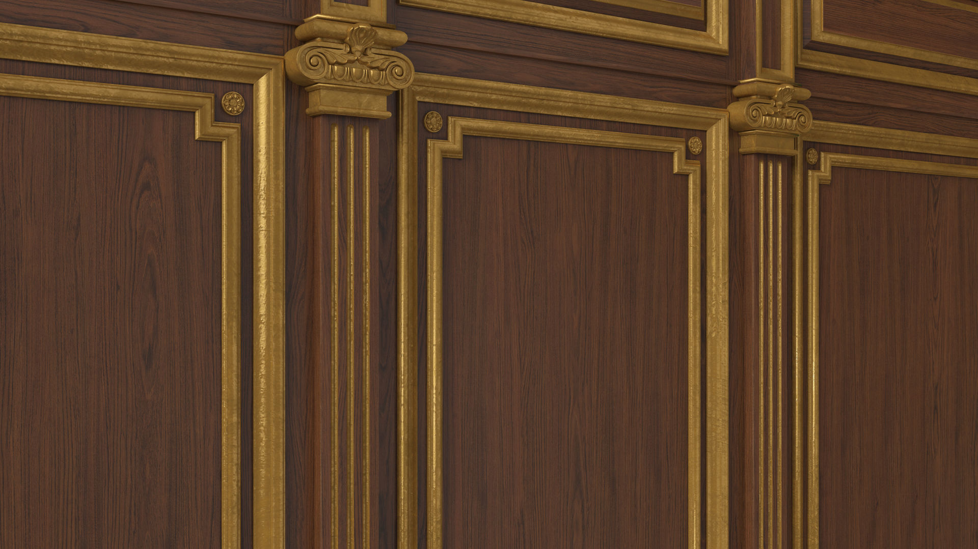Wooden panel 03 01 3D model | CGTrader