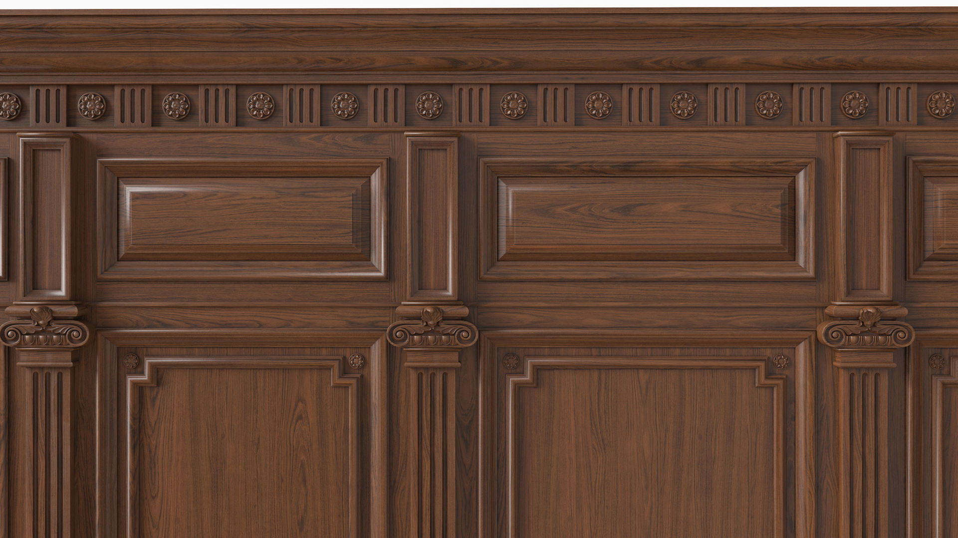 Wooden panel 03 01 3D model | CGTrader