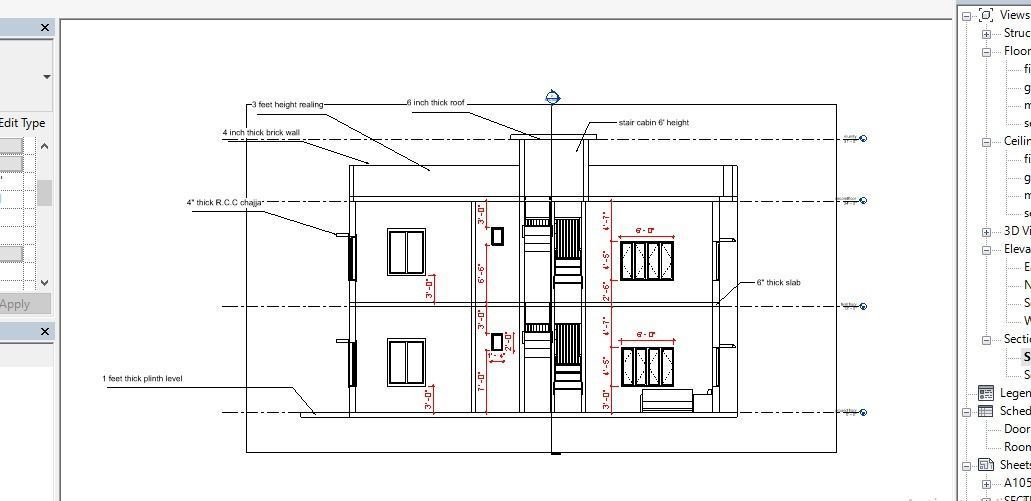 double story villa REVIT 3D model | CGTrader