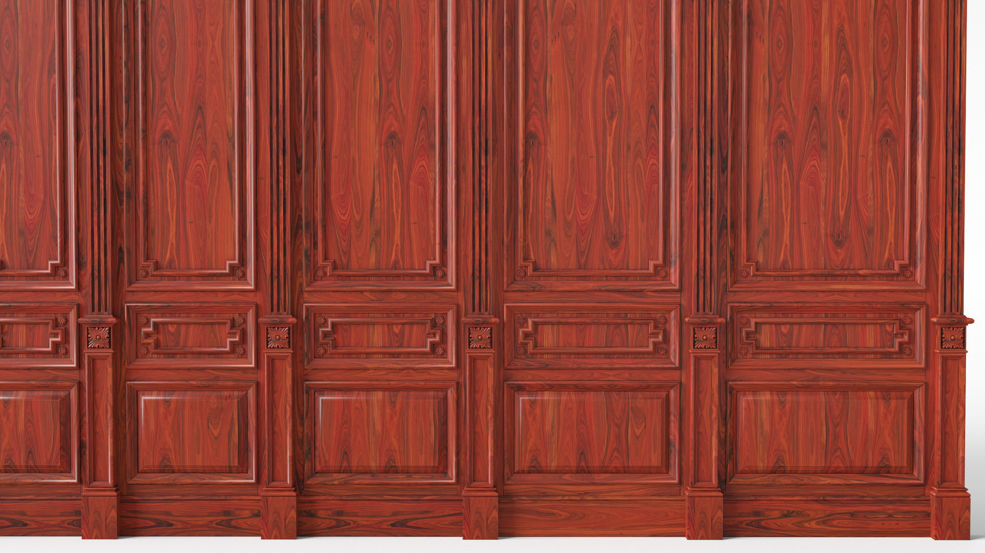 Wooden panel 03 04 3D model | CGTrader