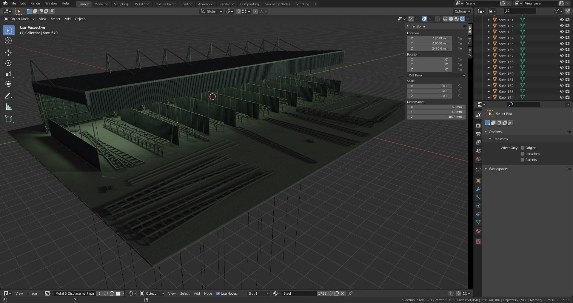 Mini Warehouse And Factory Building free 3D model | CGTrader