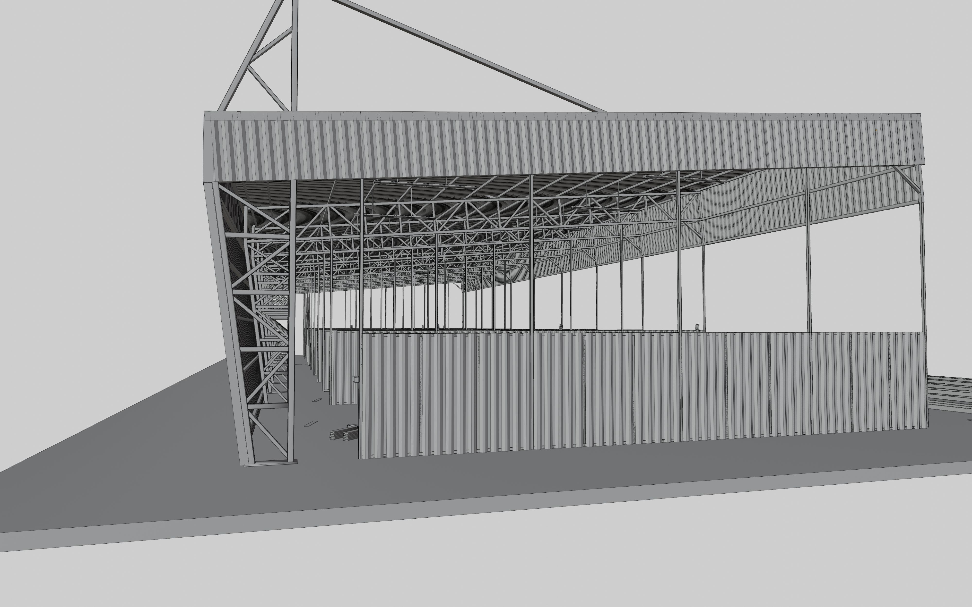 Mini Warehouse And Factory Building free 3D model | CGTrader