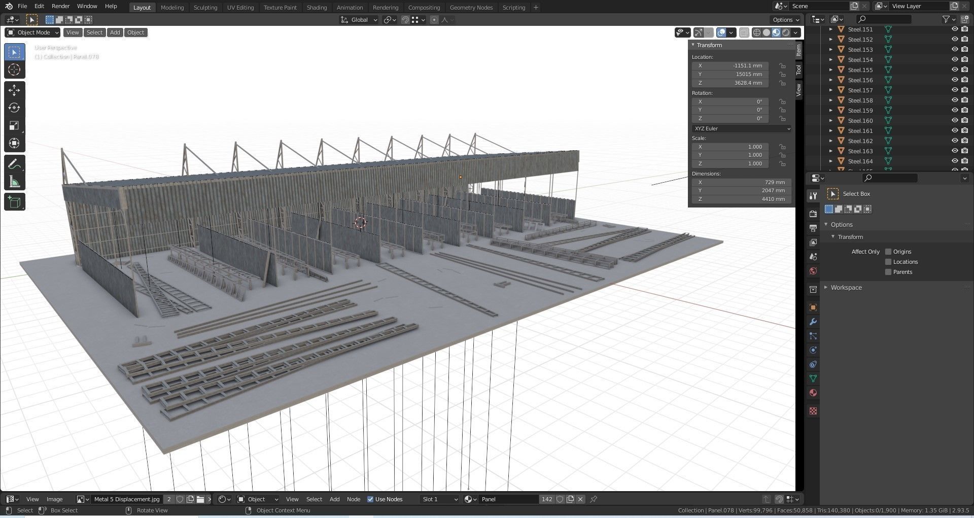 Mini Warehouse And Factory Building free 3D model | CGTrader