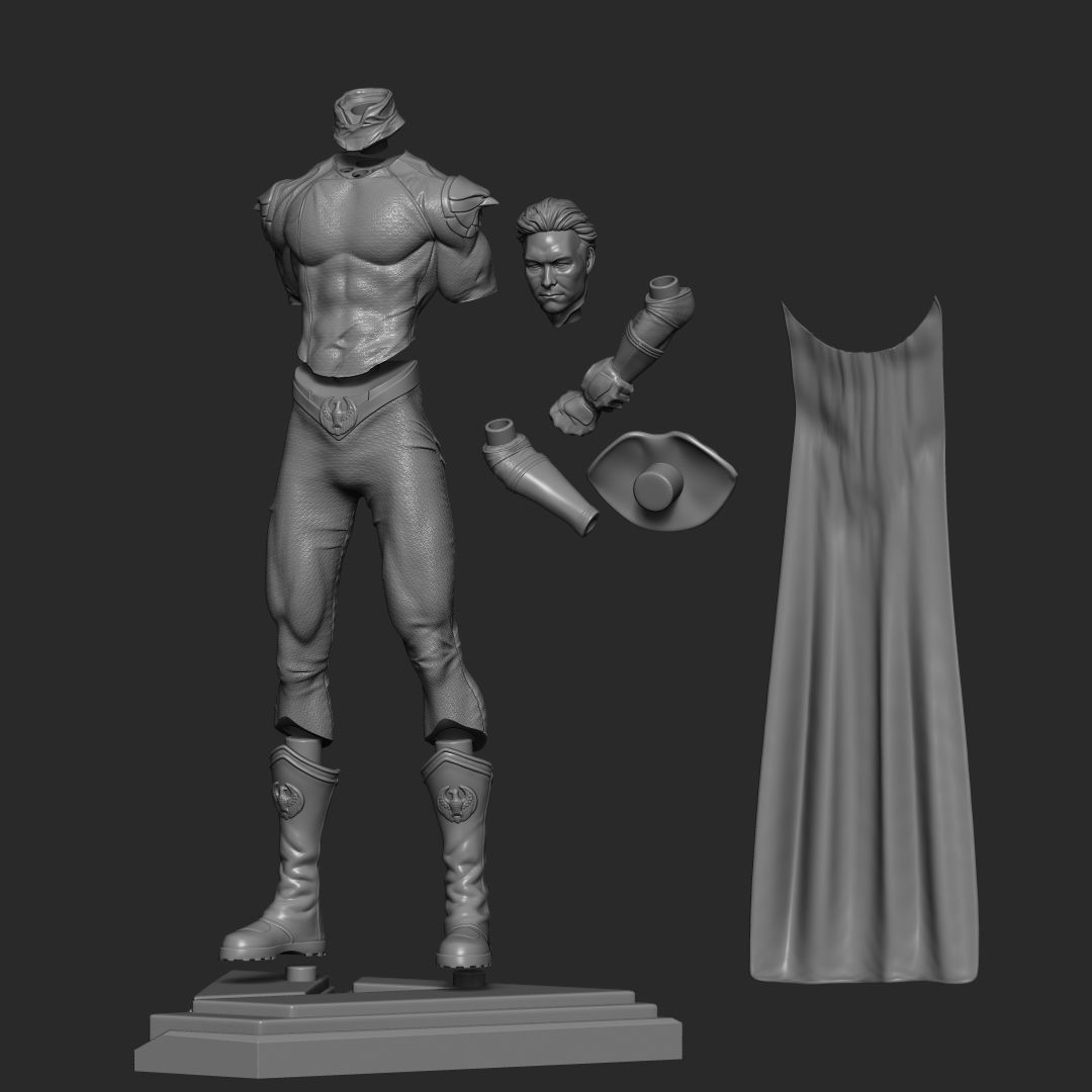 The Homelander 3D model 3D printable | CGTrader