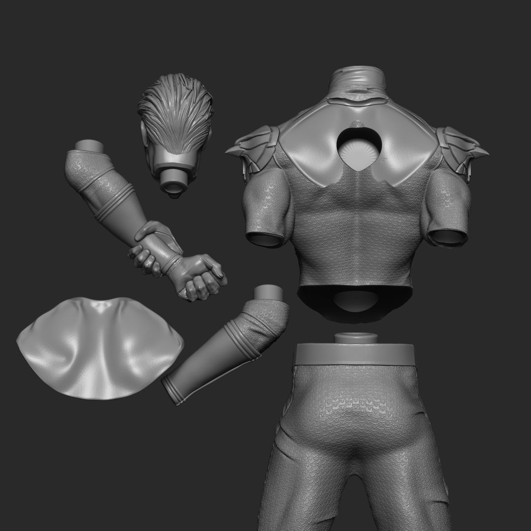 The Homelander 3D model 3D printable | CGTrader