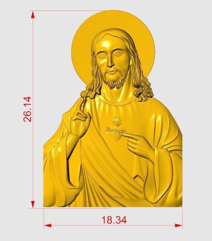 Lord Jesus free 3D model 3D printable | CGTrader