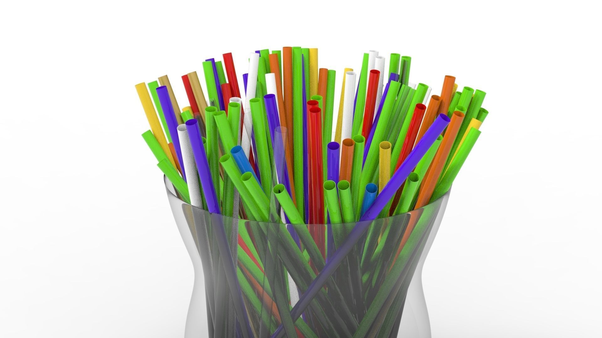DRINK STRAW free 3D model | CGTrader