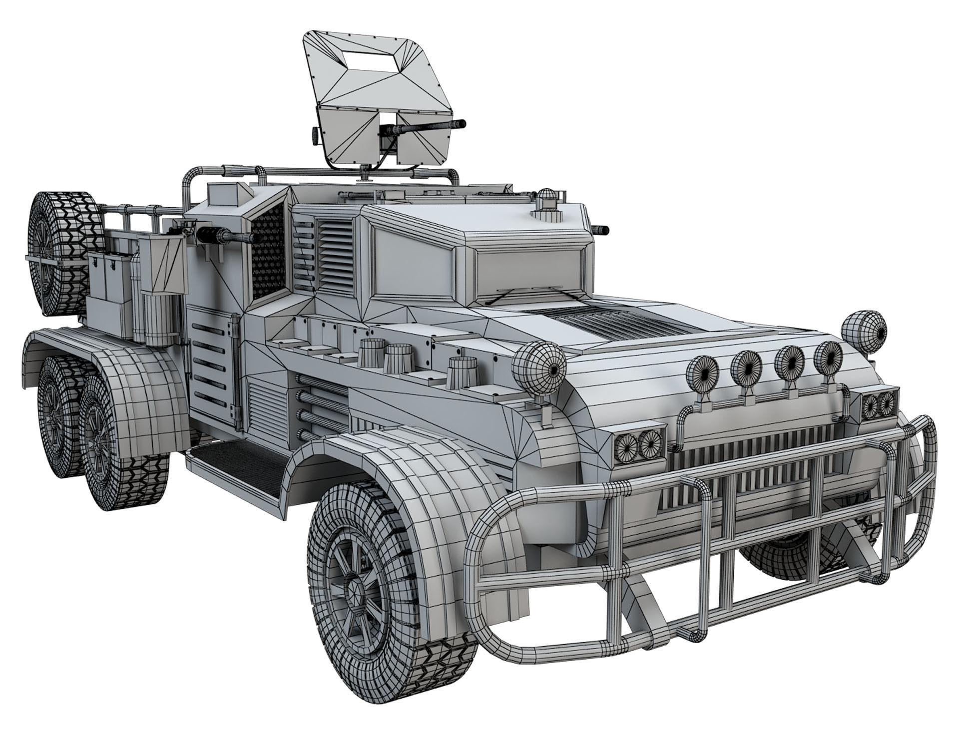 Desert Runner Concept 3D model | CGTrader