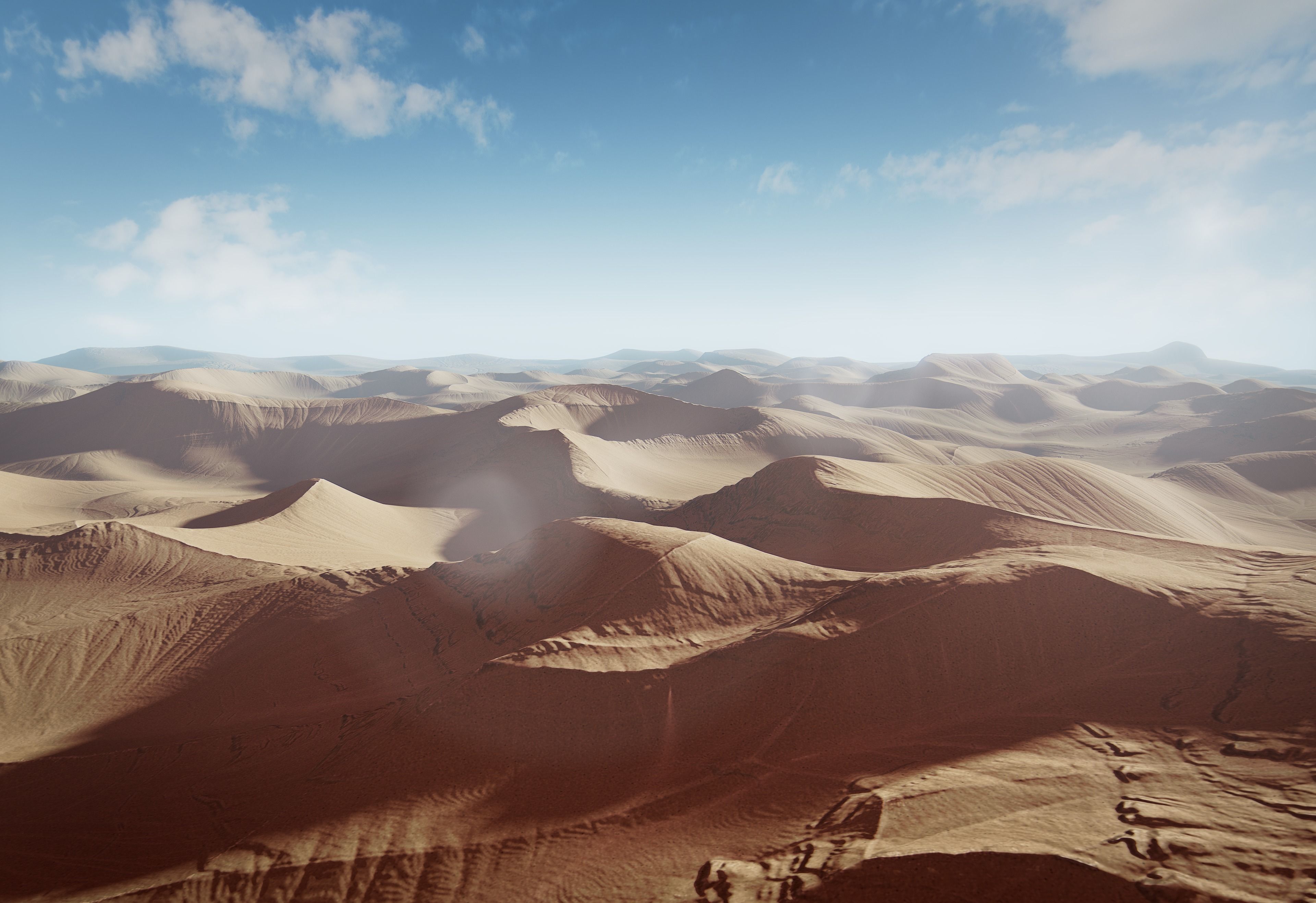 3D model Desert VR / AR / low-poly | CGTrader