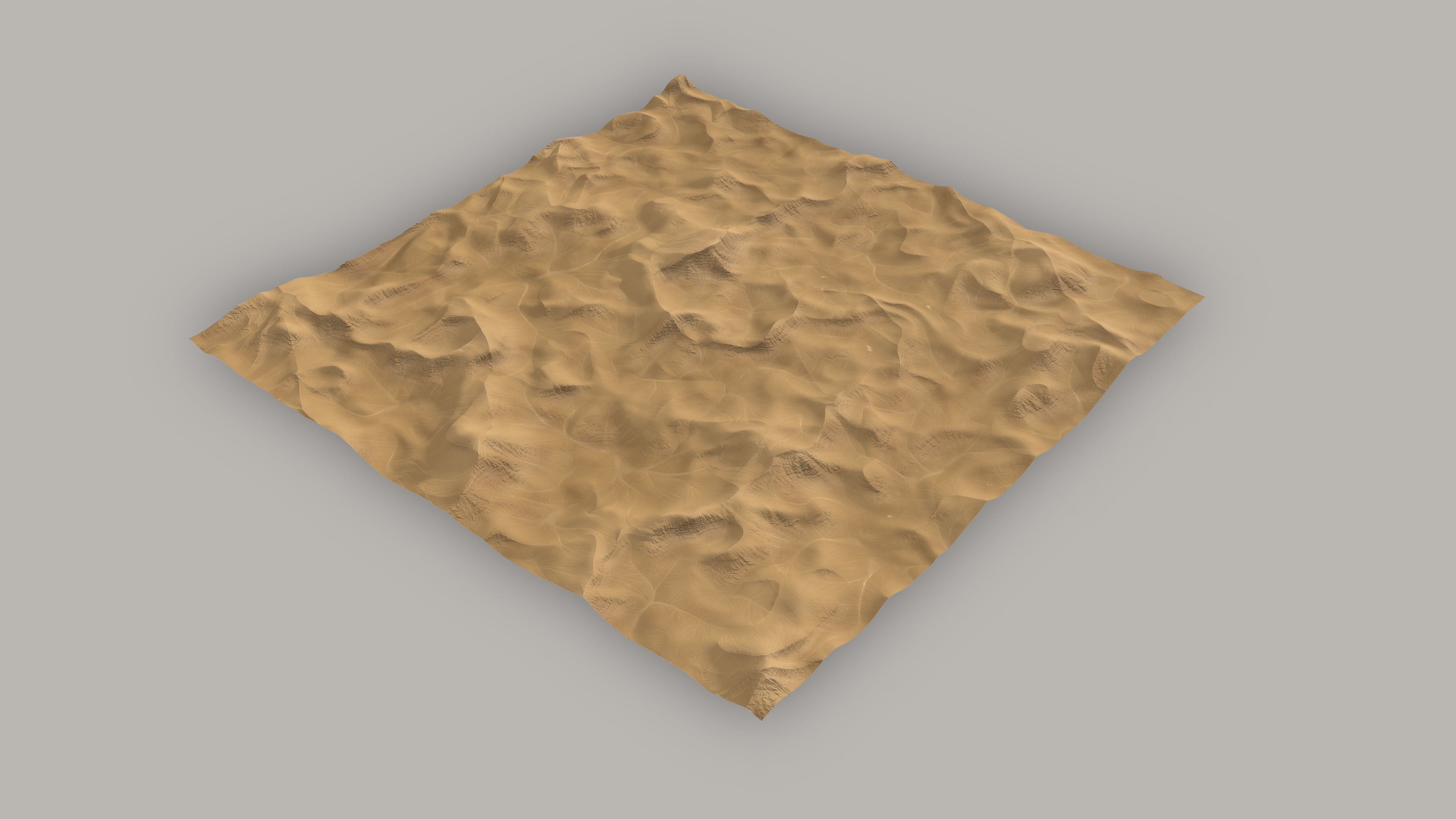3D model Desert VR / AR / low-poly | CGTrader