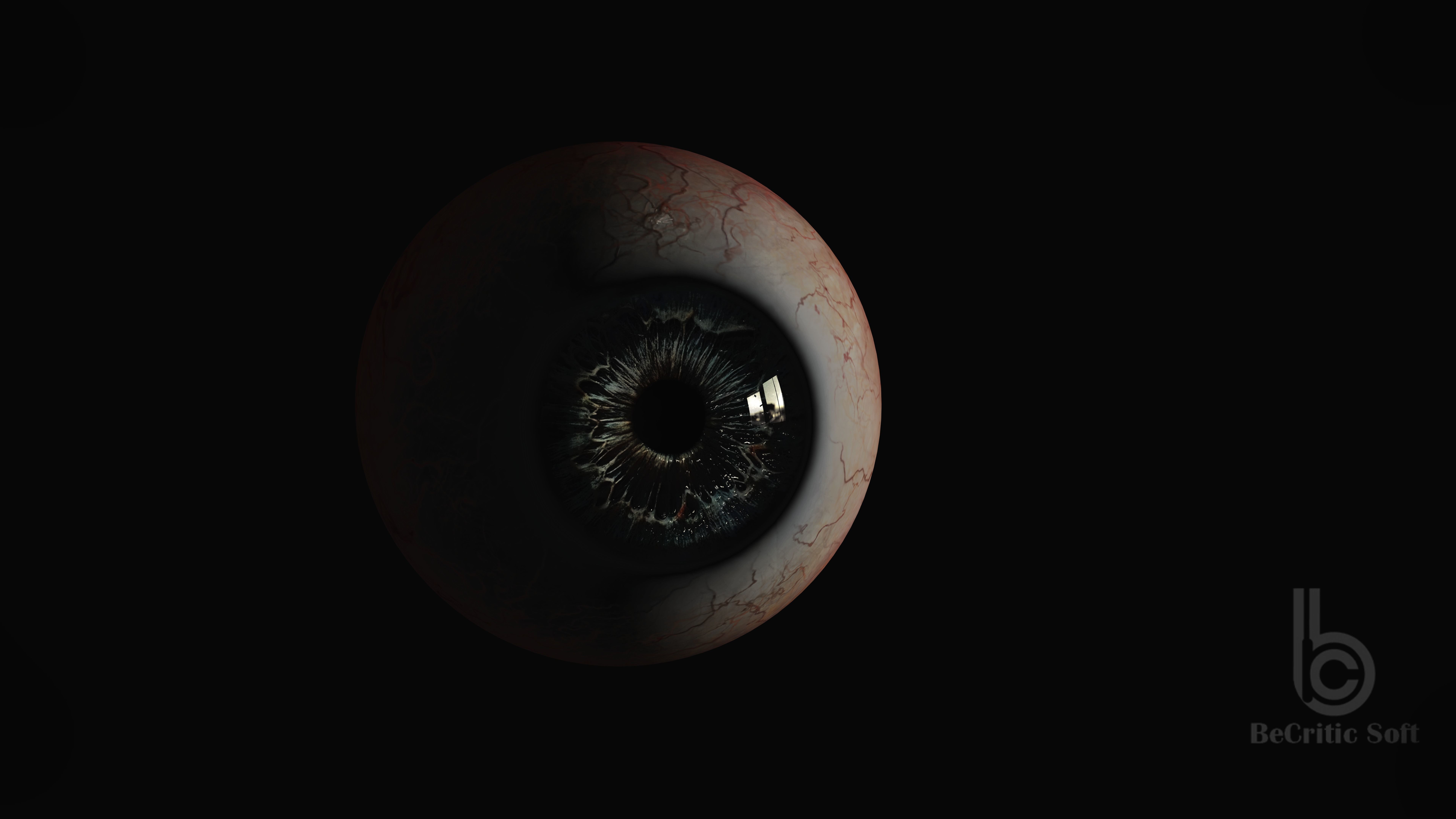 3D model Human eye photoreal - low poly - GameReady VR / AR / low-poly ...