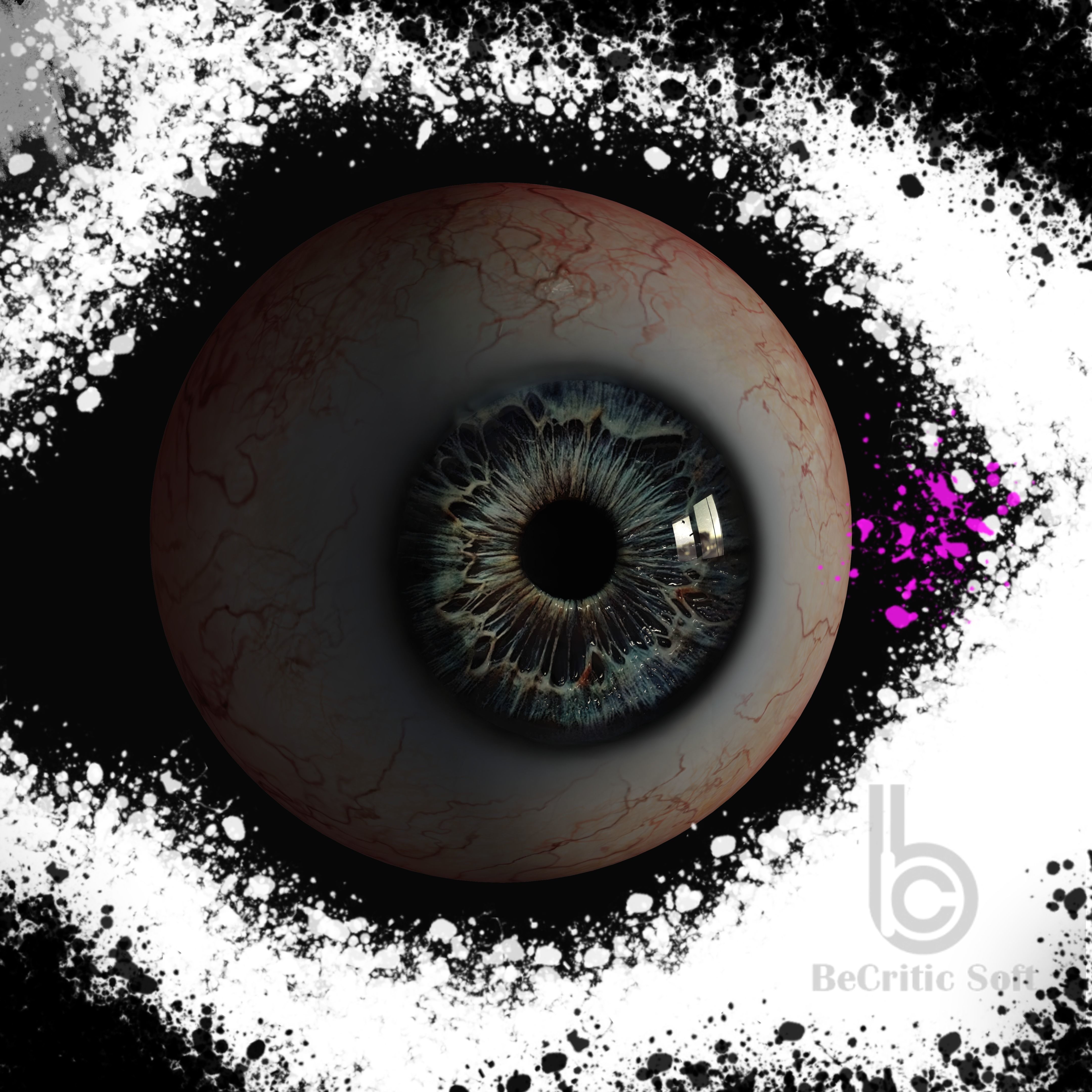 3D model Human eye photoreal - low poly - GameReady VR / AR / low-poly ...