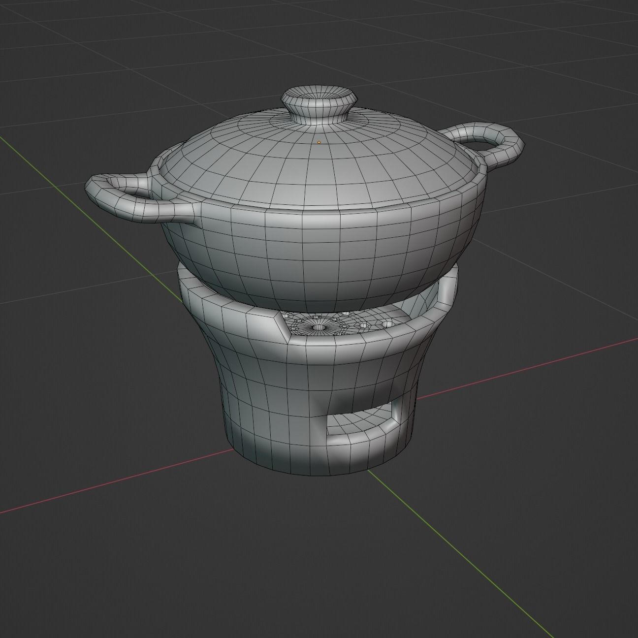Clay cooking pot free VR / AR / low-poly 3D model | CGTrader